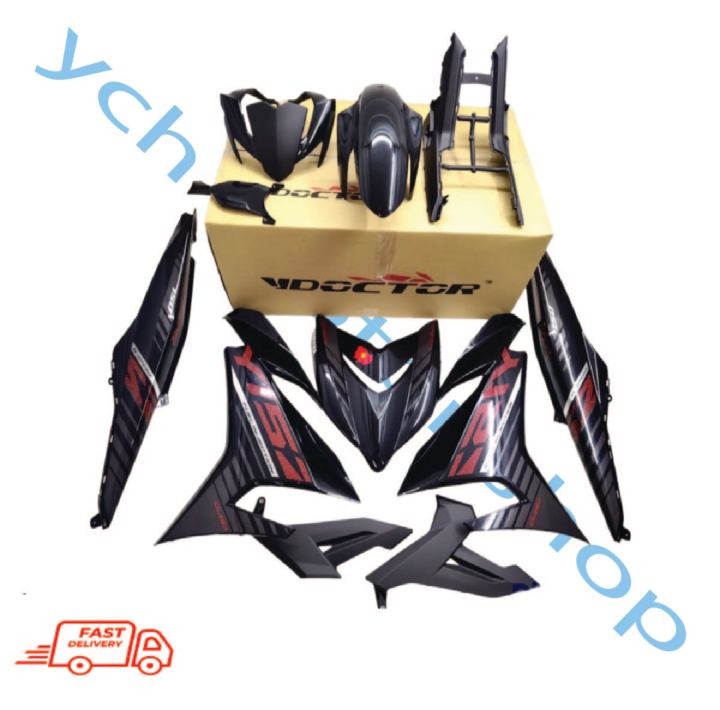 YAMAHA Y15 Y15ZR V2 Y15 V2 Y15 ZR V2 DOCTOR HITAM EDITION BATMAN ...