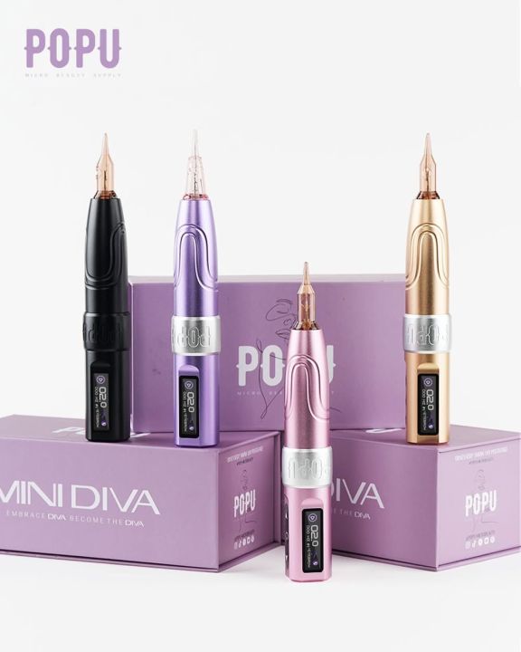เครื่องสักไร้สาย รุ่น Mini Diva คุณภาพ พร้อมส่ง Th