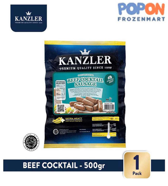 Kanzler Beef Cocktail 500 Gram | Lazada Indonesia