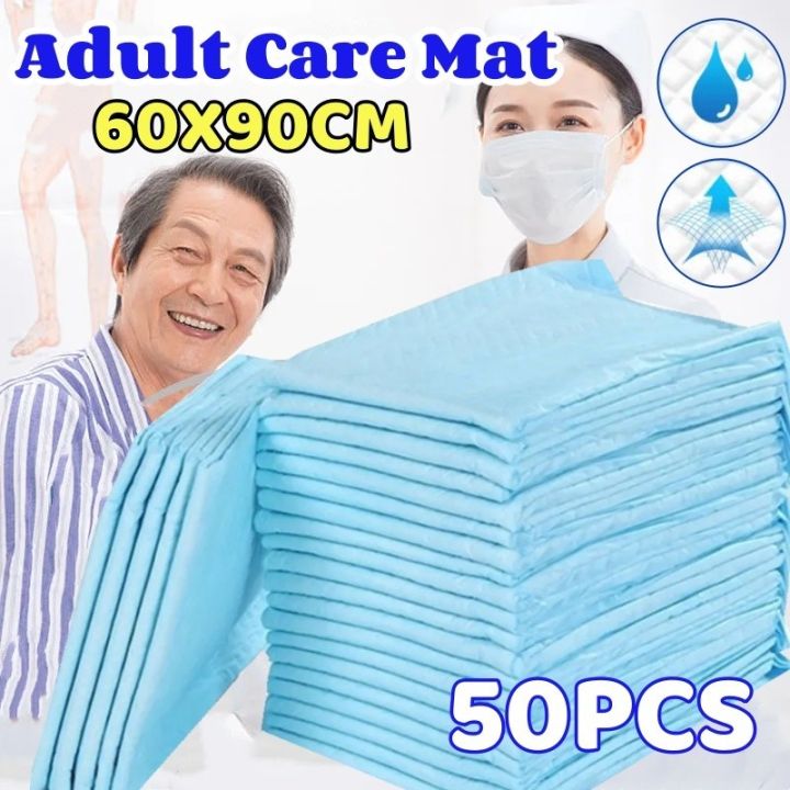 10/30/50pcs Disposable Underpad Adult Bed Under Pad Urine Pad Mat ...