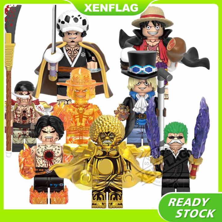 ONE PIECE Sabo Edward Newgate Trafalgar D Water Law Minifigures ...