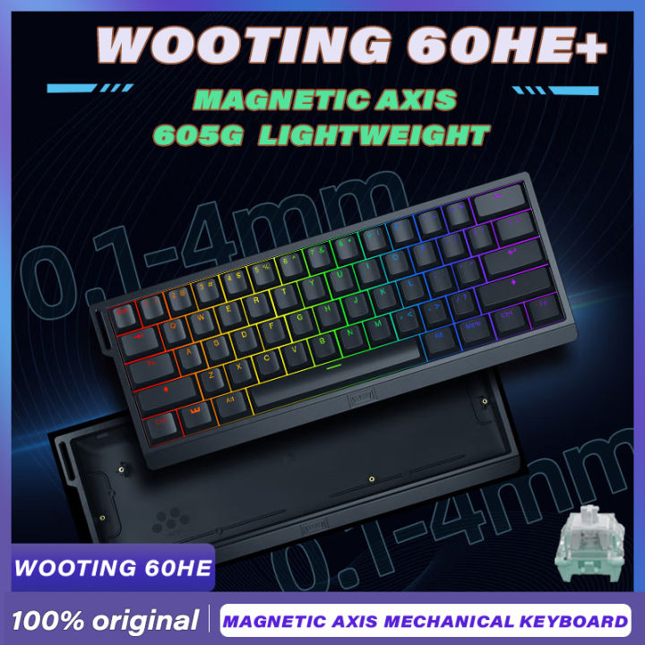 Wooting 60HE Magnetic Axis nical Keyboard wired Customized Lightweight ...