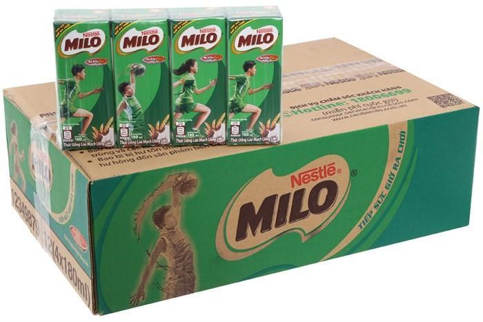 Thùng 48 Hộp Sữa Nestlé MILO Nước (180ml / Hộp) | Lazada.vn