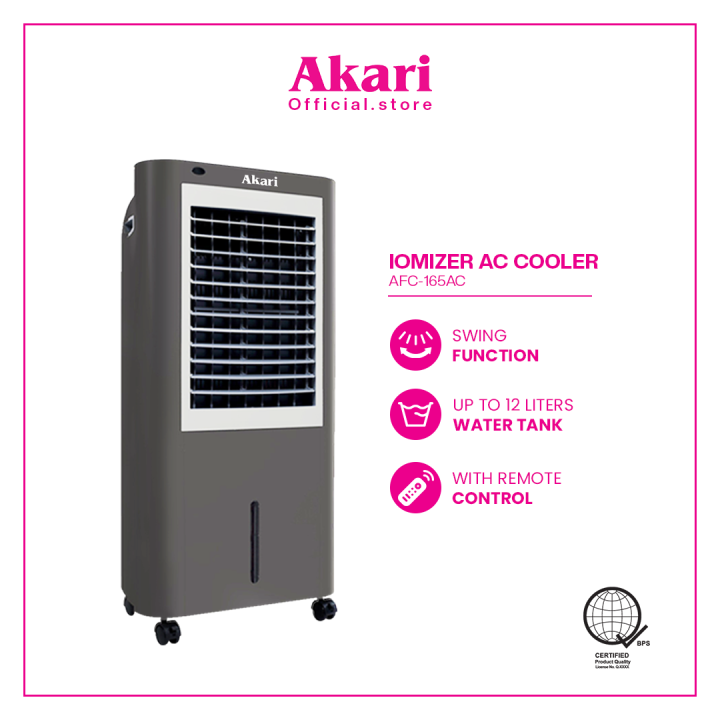 AKARI IONIZER AC COOLER WITH REMOTE CONTROL (AFC-165) | Lazada PH