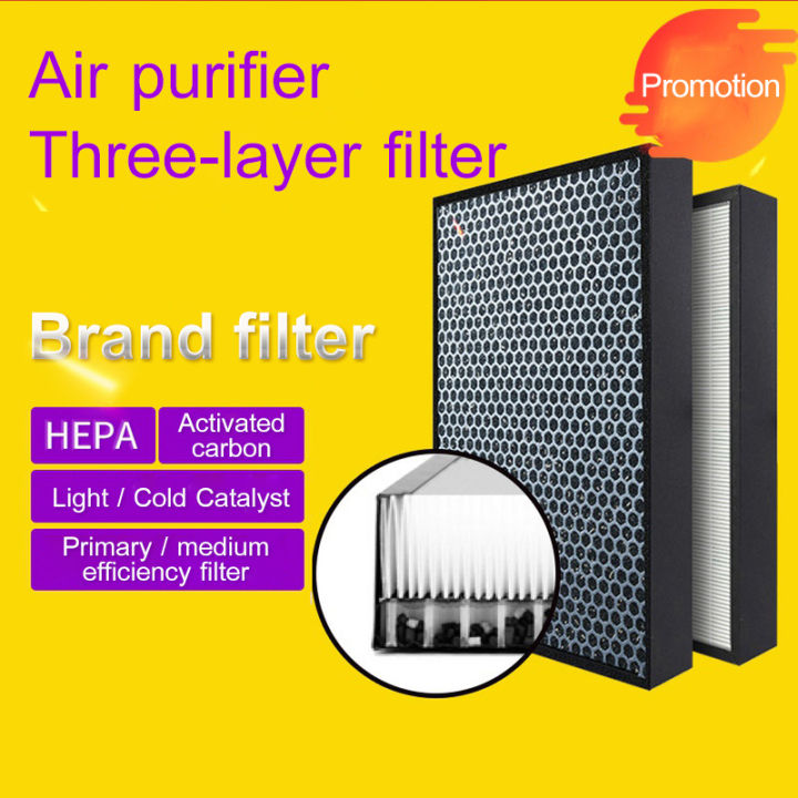 Lecon Air purifier HEPA filter activated carbon adsorption suitable for ...