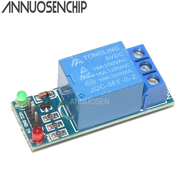 5v Low Level Trigger One 1 Channel Relay Module Interface Board Shield For Arduino Avr Dsp Arm ...