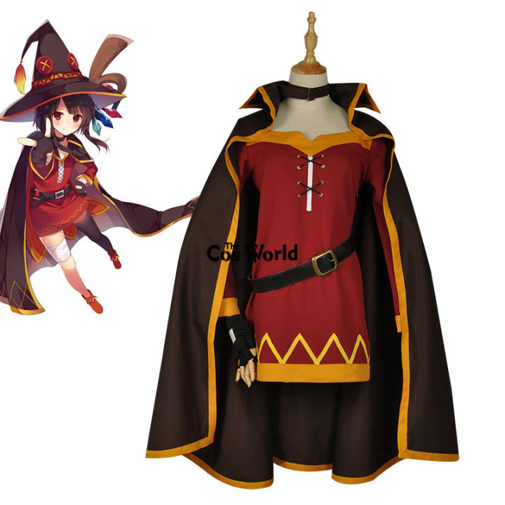 KonoSuba God's Blessing on This Wonderful World Megumin Cloak Dress ...