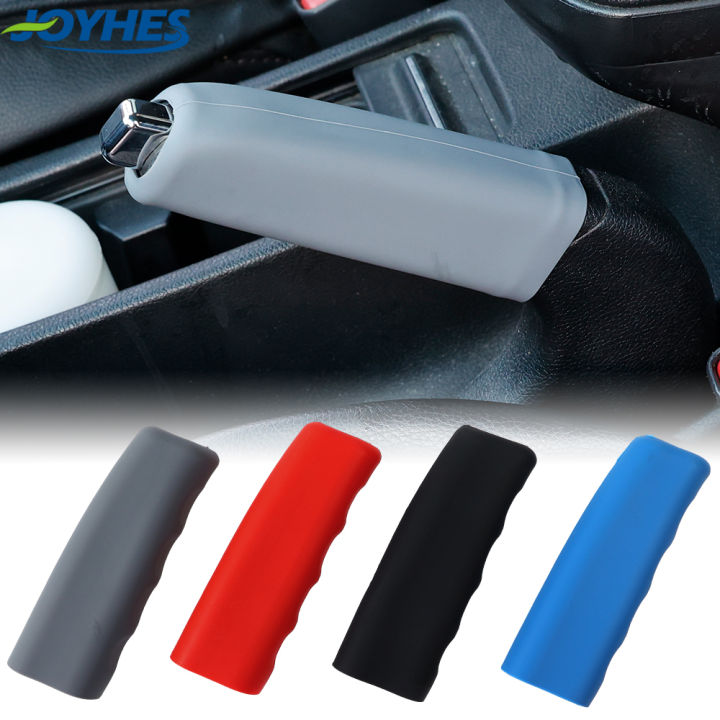 Universal Car Handbrake Cover Silicone Non-slip Washable Car Handbrake ...