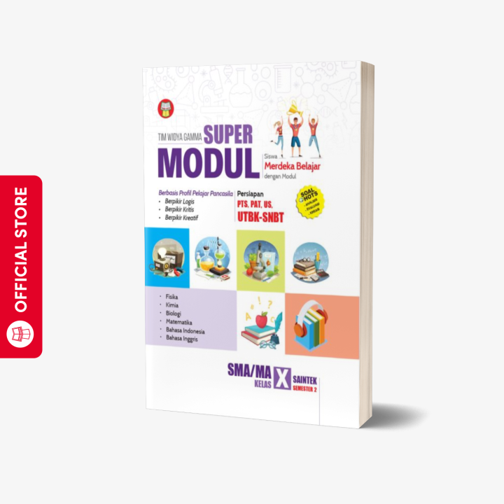Yrama Widya - Buku Super Modul SMA/MA Saintek Kelas 10-2 | Lazada Indonesia