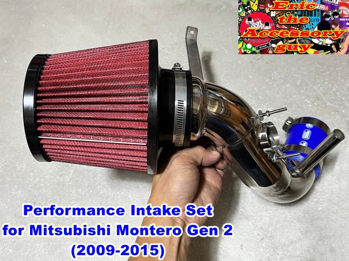 Mitsubishi Montero Gen 2 Performance Air intake tube set for 2009-2015 ...