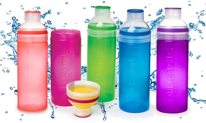 Sistema Hydrate 700ml Trio Water Bottle | Leak Proof | Lazada