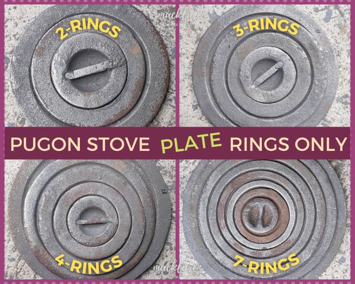 Pugon Stove Ring Only ️ Cast Iron ️ Pundido ️ Sizes: 7 rings ️ 4 rings ...