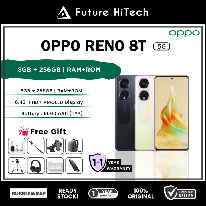 OPPO Reno 8T 5G [8GB RAM 256GB ROM] - Original OPPO Malaysia Set | Lazada