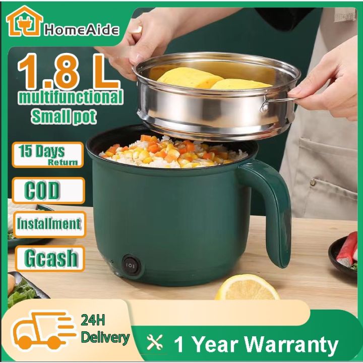 1.8L Mini Rice Cooker Multi-function Cooker Non-stick Inner pot ...