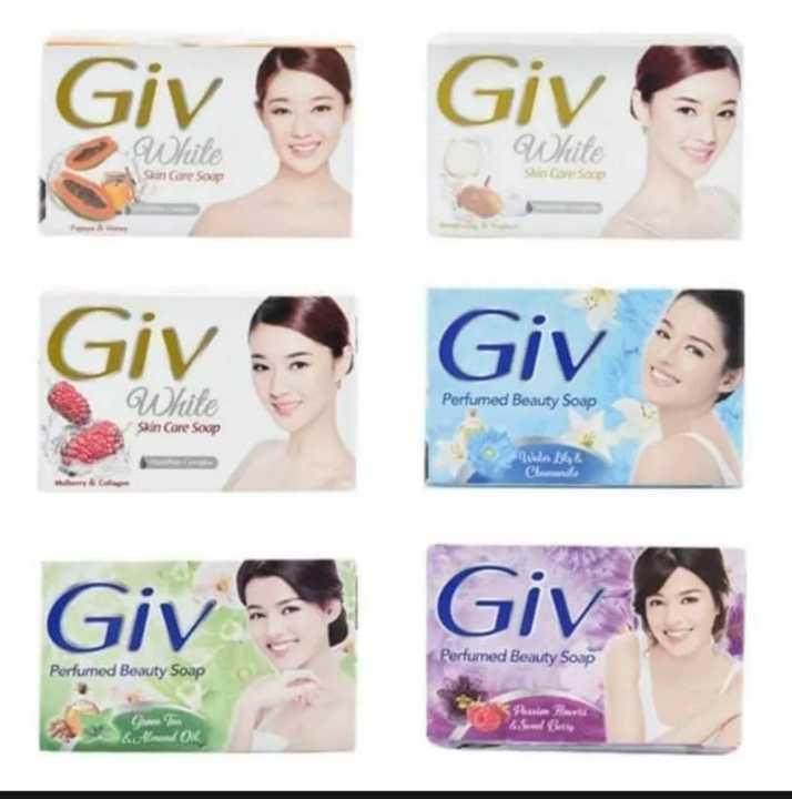 10 PCS SABUN GIVE BAR SOAP WHITE BEUTY / SABUN MANDI BATANG 76gr ...