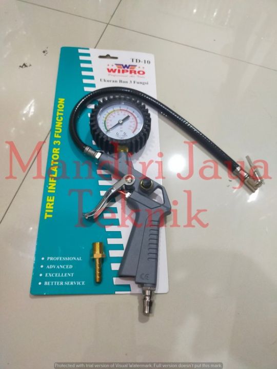 Ukuran Ban + Meteran 3 Fungsi TD10 WIPRO | Lazada Indonesia