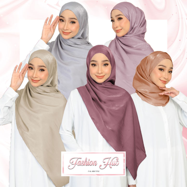 PASHMINA SILK SHIMMER LUXURY (Ready Stock) | Lazada