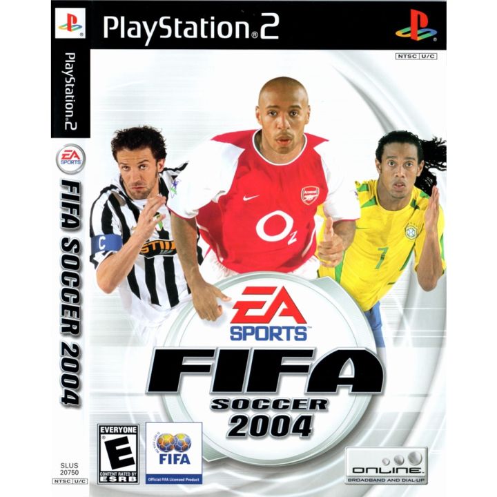 แผ่นเกมส์ FIFA Soccer 2004 PS2 Playstation 2 คุณภาพสูง ราคาถูก | Lazada ...