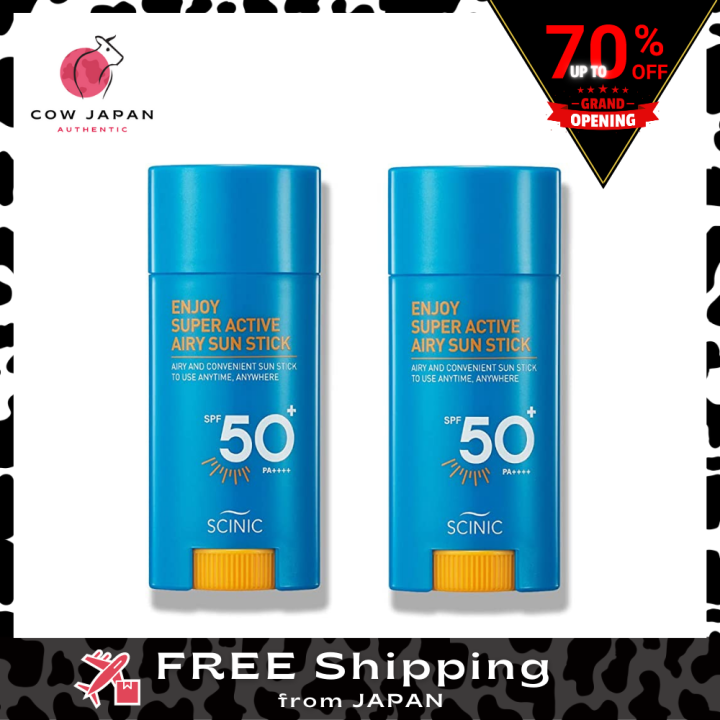 SCINIC Sunscreen Stick ENJOY SUPER ACTIVE AIRY SUN STICK SPF50+ PA ...