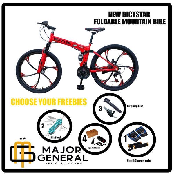 NEW BICYSTAR FOLDABLE MOUNTAIN BIKE | Lazada PH