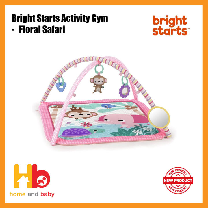 Bright Starts Activity Gym: Floral Safari | Lazada Singapore