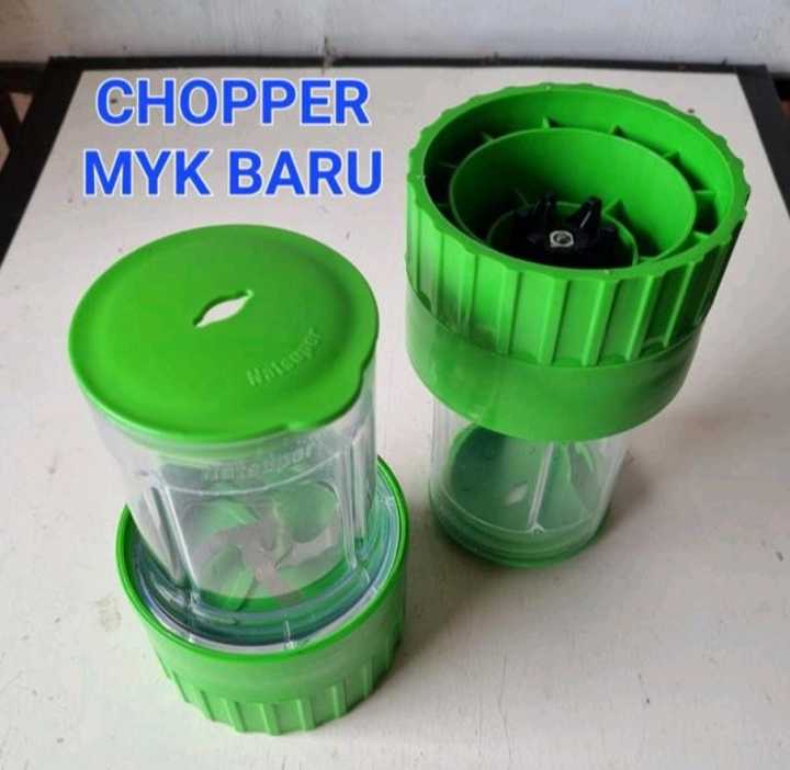 Chopper Blender Bumbu / Chopper Cabe Miyako Baru Hijau Kopel Plastik ...
