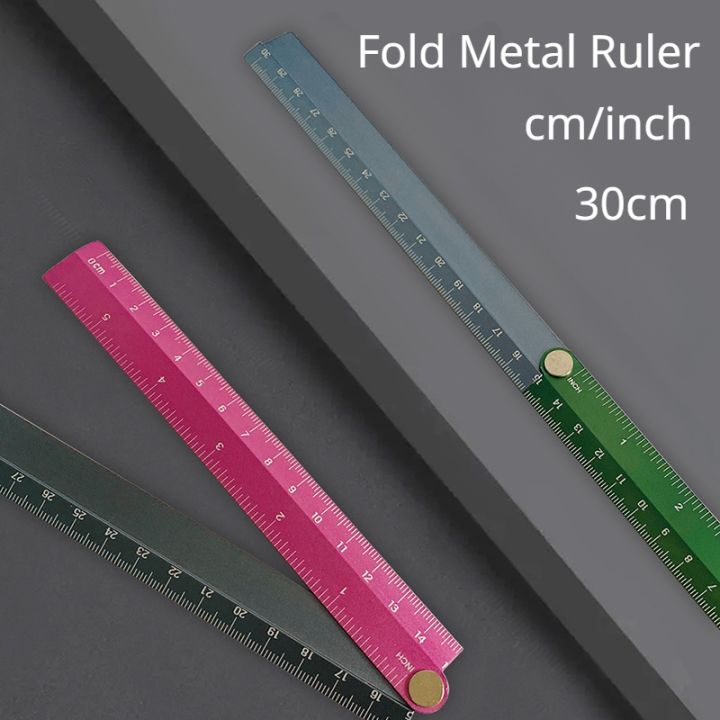 Metal Aluminum Ruler for Students To Accurately Measure 30cm | Lazada PH