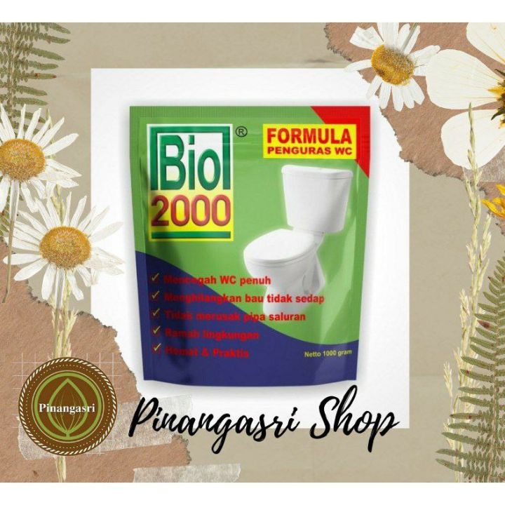 BIO 2000 KURAS WC 1000 gr Kloset Kamar Mandi Septik Tank 1000gr ...