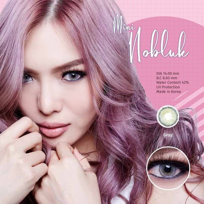 Original Korea Mini Nobluk 14mm Contact Lens (No Power & With Power ...