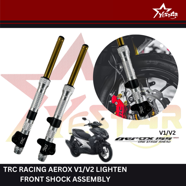 Yestar PH TRC Racing Lighten Front Shock Assembly for Aerox V1/ V2 Made ...