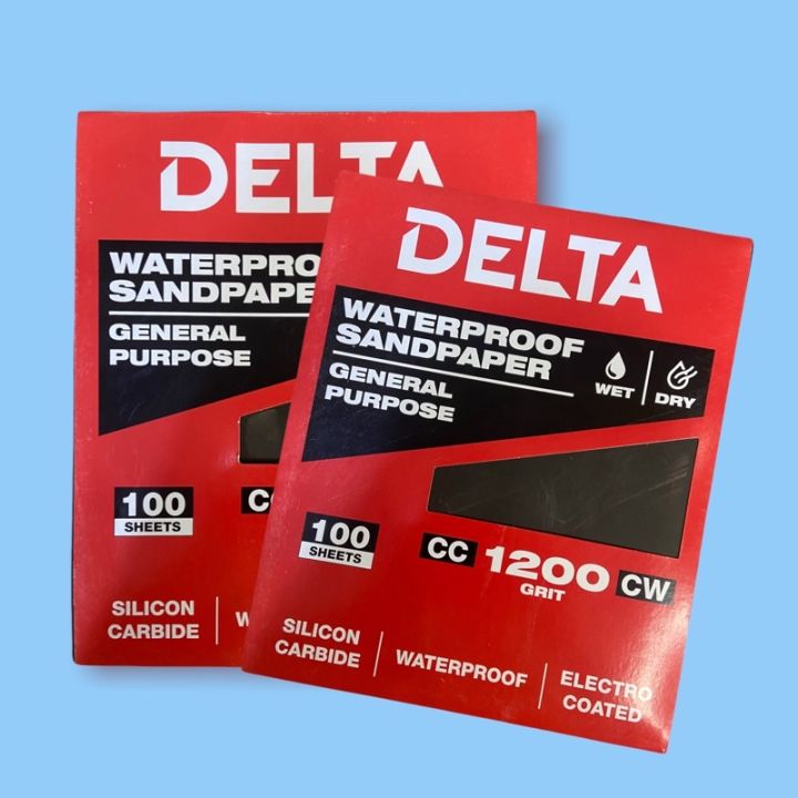 Sand Paper (Delta)#1200 #1500 Sold per Ream | Lazada PH