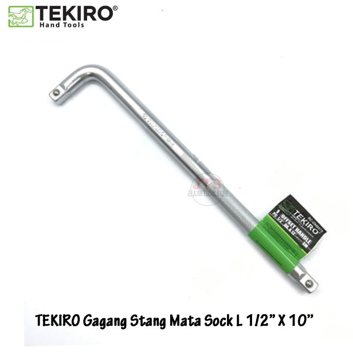 ORIGINAL!!! TEKIRO Gagang Mata Sock L 1/2'' X 10'' Offset Handle ... ORIGINAL!!! TEKIRO Gagang Mata Sock L 1/2'' X 10'' Offset Handle ...