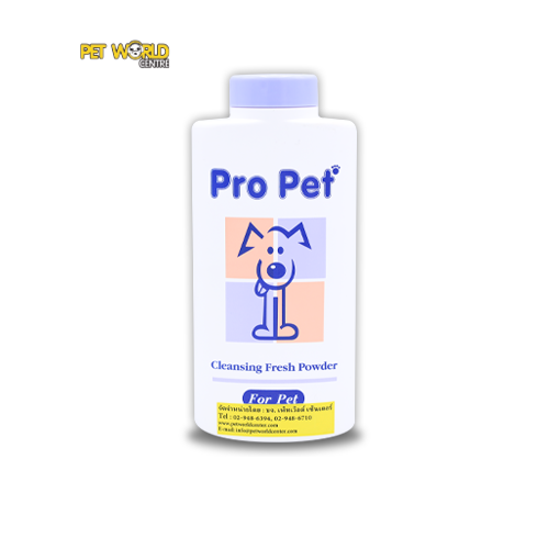 Pro Pet โปรเพ็ท แป้งหอมกำจัดกลิ่นตัว เห็บหมัด สำหรับสัตว์เลี้ยง ขนาด ...