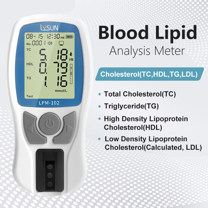 5 in 1 Medical Lipid Blood Total Cholesterol (TC), Triglyceride (TG ...