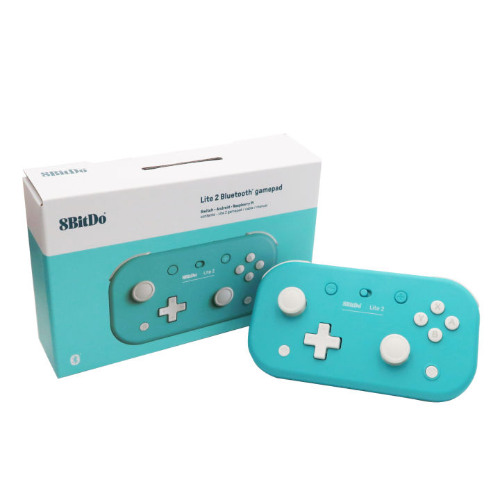 8bitdo Lite 2 Bluetooth Gamepad For Nintendo Switchswitch Liteandroidraspberry Pi Turquoise 7042