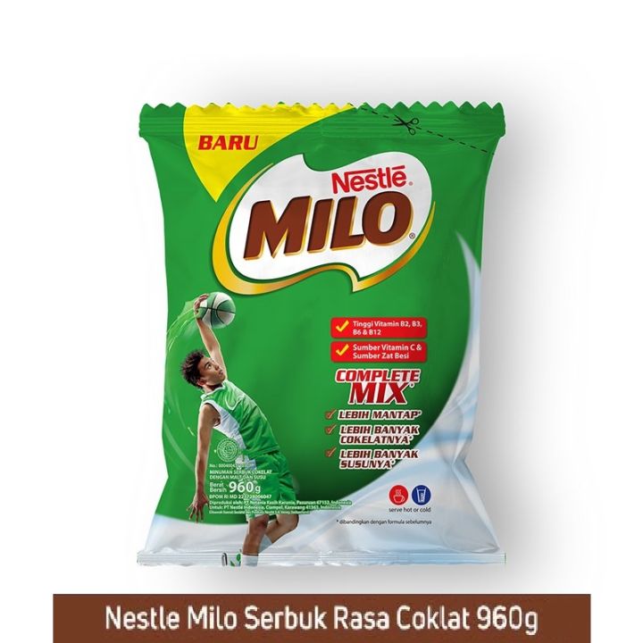 NESTLE MILO COMPLETE MIX 480gr coklat by Nestle Profesional | Lazada ...