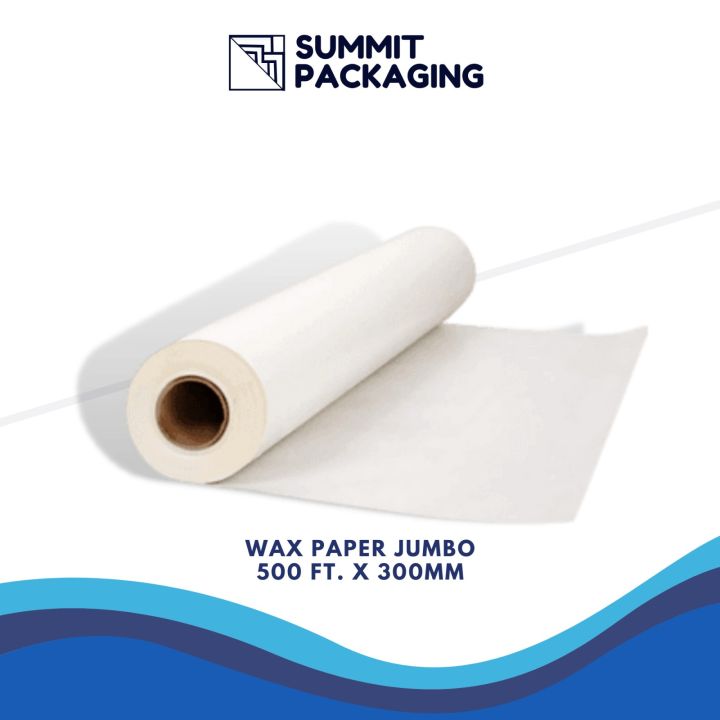 Wax Paper Jumbo Roll / 12" x 500ft - 1Roll | Lazada PH