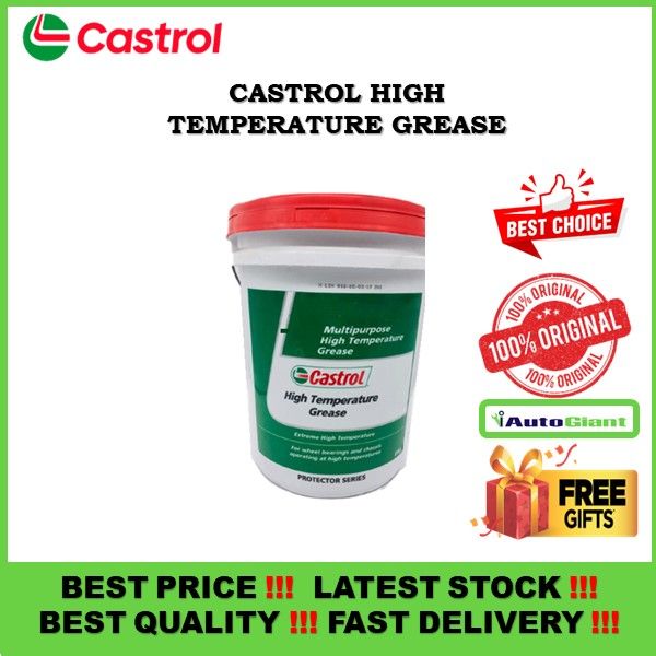 MINYAK CASTROL HIGH TEMP GREASE, 20KG, PAIL (MINYAK GRIS) | Lazada