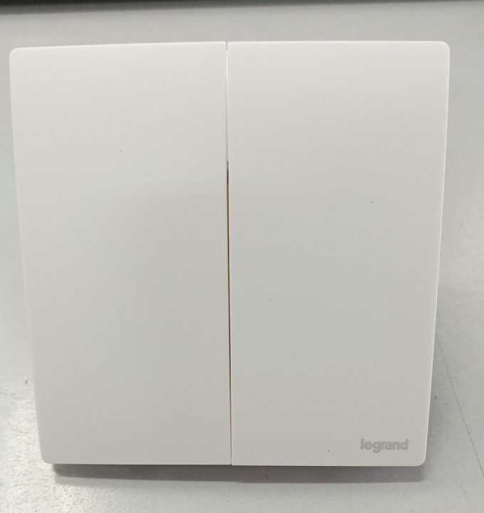 Legrand Mallia Senses Switch 2g 2w Champagne / Dark Silver / Matt Black ...