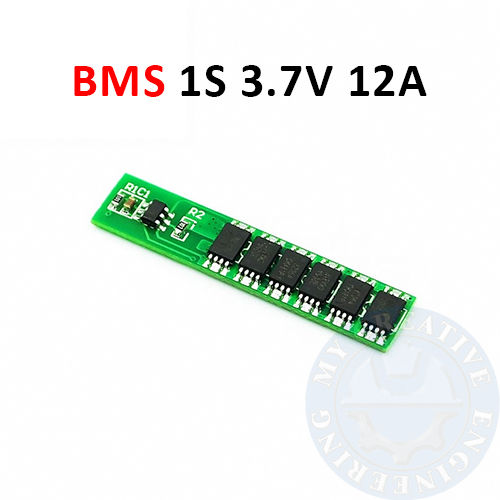 1S 3.7V 12A 18650 Charger PCB BMS Protection 6 MOS Board for 18650 Li ...