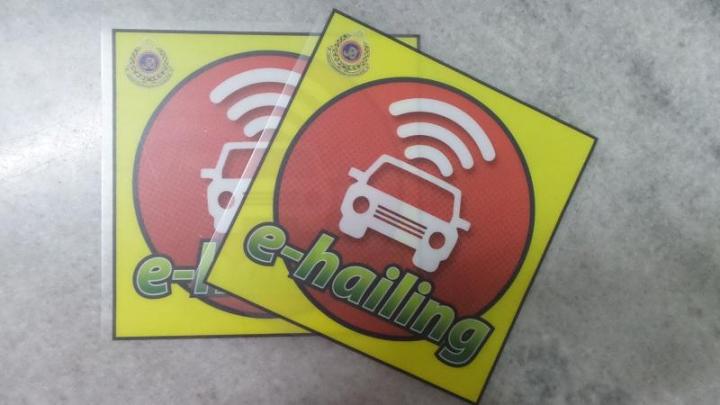 E HAILING E-HAILING STICKER JPJ APPROVED | Lazada