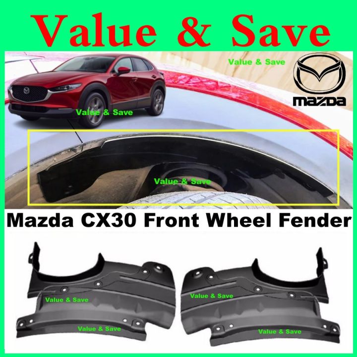 Mazda CX30 Car Front Rear Wheel Fender Wheel Lining Mudguard Cover ...