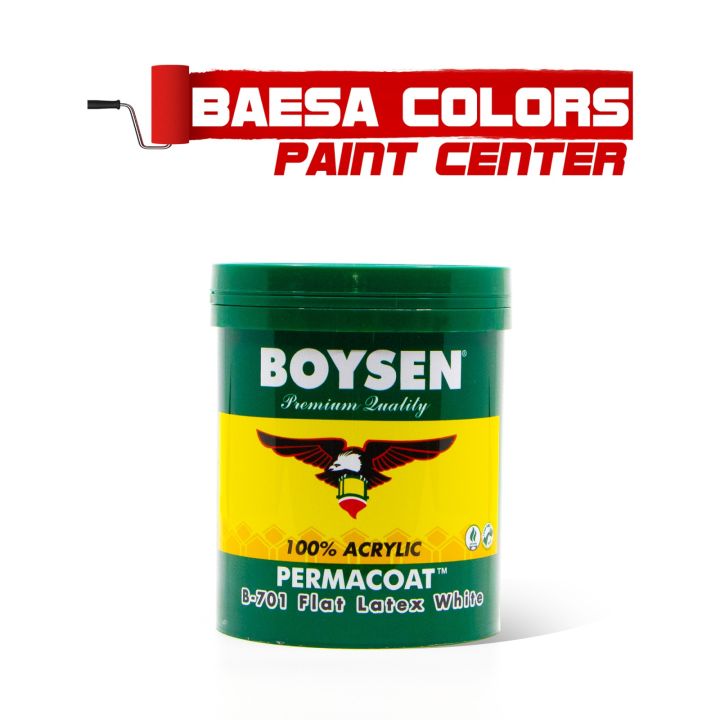 BOYSEN Permacoat Flat Latex Paint B-701 | Lazada PH