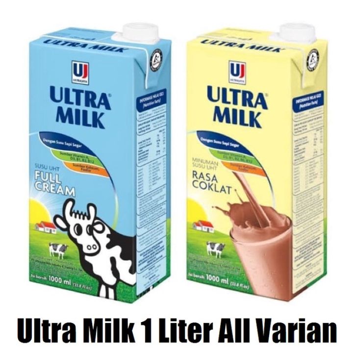 Ultra Milk 1000 ml - UltraMilk 1 Liter | Lazada Indonesia
