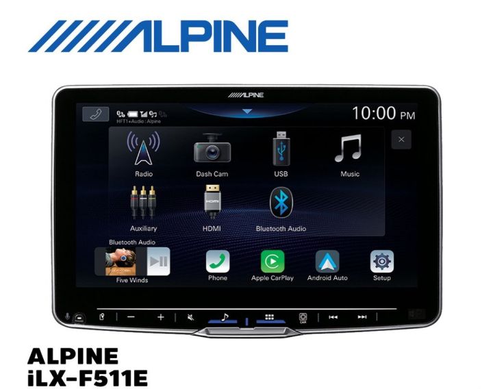 ALPINE iLX-F511E (PRE-ORDER) วิทยุรถยนต์ 11 นิ้ว (11INCH WITH CARPLAY ...