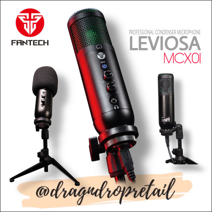 FANTECH LEVIOSA MCX01 Professional Condenser Microphone | Lazada PH