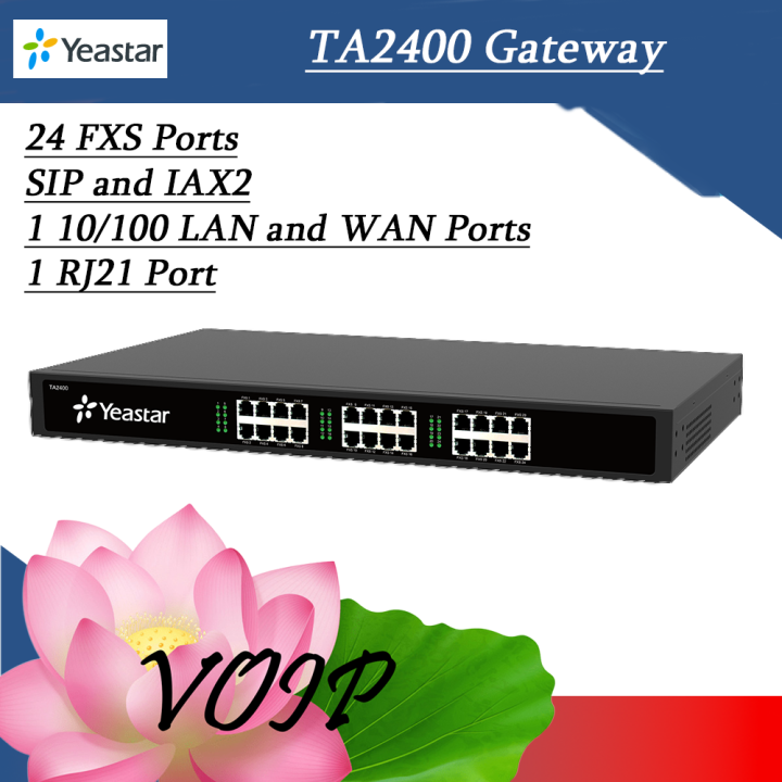 Yeastar TA2400 24 FXS Analog Gateway (VAT INC PRICE) | Lazada PH