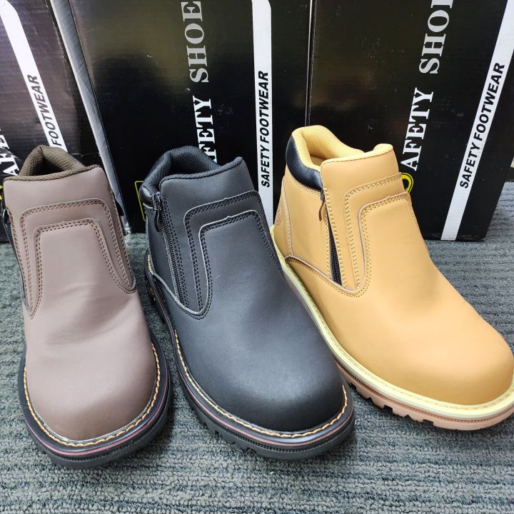 DUAL ZIP MID CUT SAFETY SHOES 1707 SAFETY SHOES | Lazada