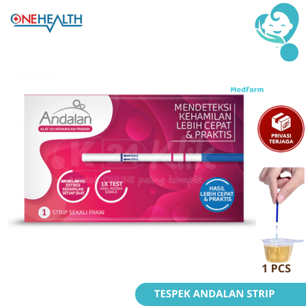 Medfarm Testpack Andalan Strip Tespack Alat Cek Uji Tespak Test Pack