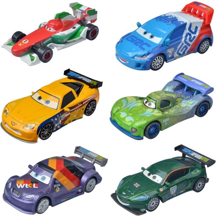 Disney Pixar Cars 2 3 Lightning Mcqueen Francesco Max Schnell 1:55 ...